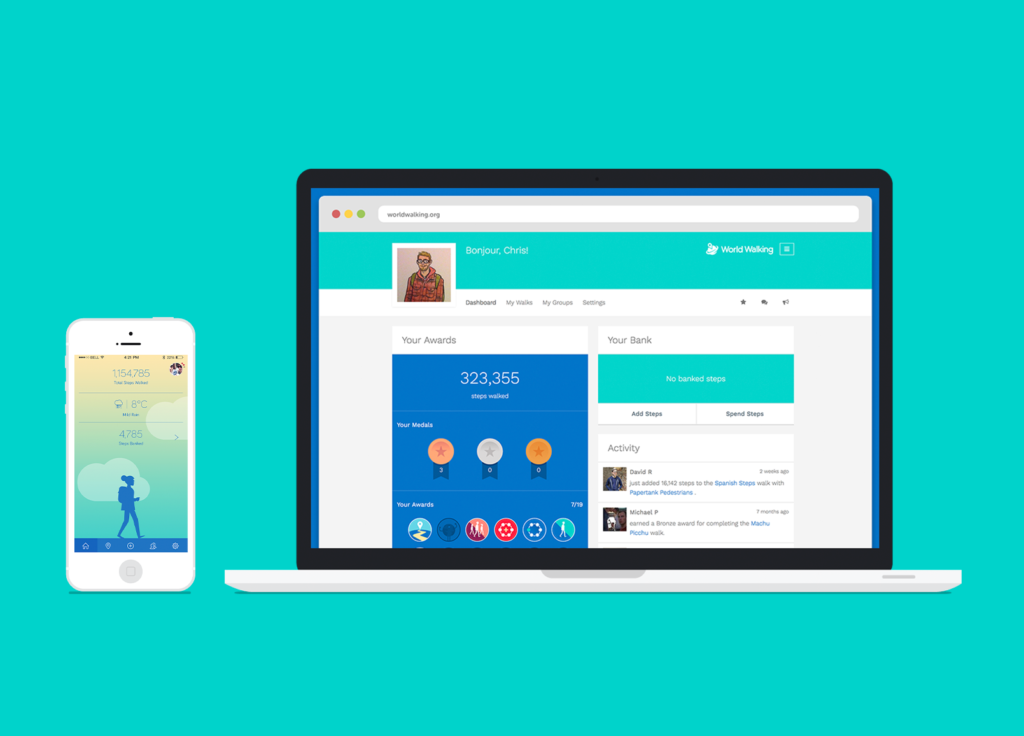 World Walking – Papertank